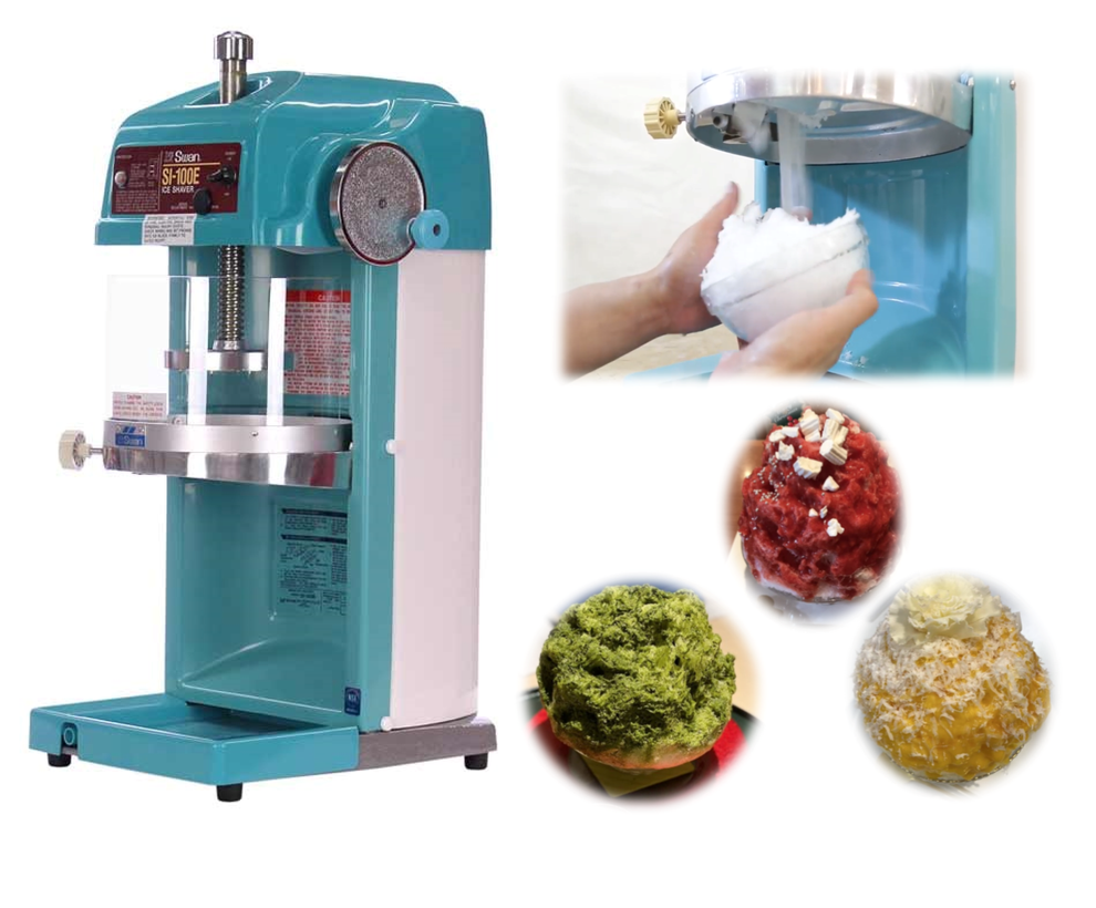 SWAN SI-100E KAKIGORI Japanese Shaved Ice Electric Machine 220/240V ...